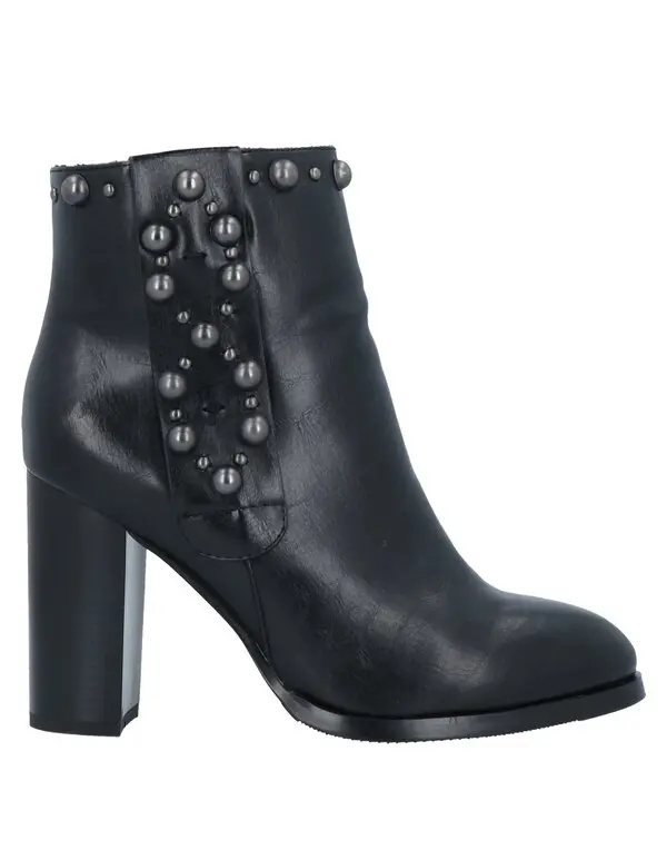 LUCIANO BARACHINI Ankle Boots With Appliqués And Studs
