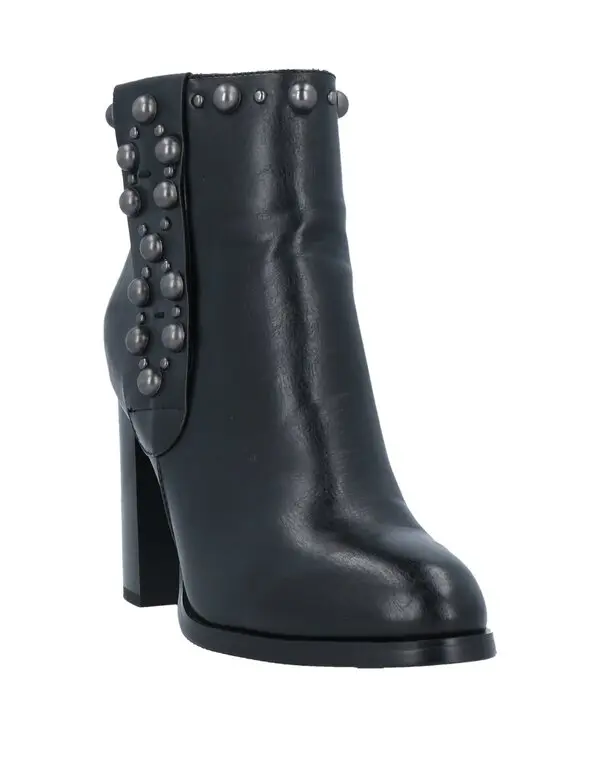 LUCIANO BARACHINI Ankle Boots With Appliqués And Studs