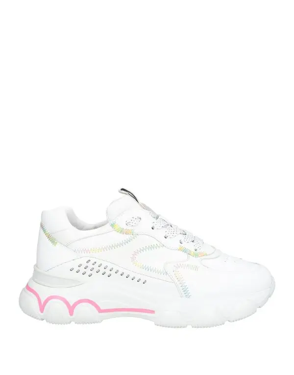 Hogan Leather Low-top Sneakers - White