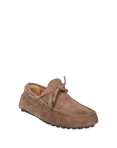 DOUCAL'S Leather Driving Loafers - Brown