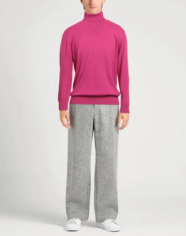 Liu Jo Turtleneck Knit Top - Fuchsia