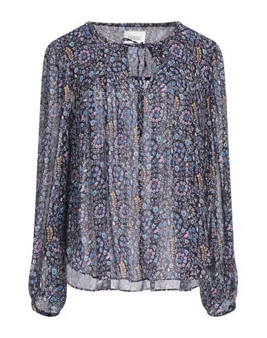 MARANT ETOILE Dark Floral Print Viscose Blouse