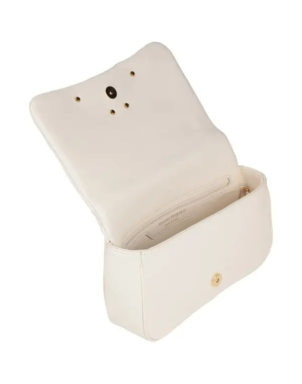 Alexander McQueen Leather Cross-body Bag - Off White