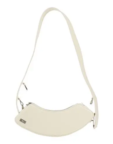 Gcds Leather Shoulder Bag - Off White