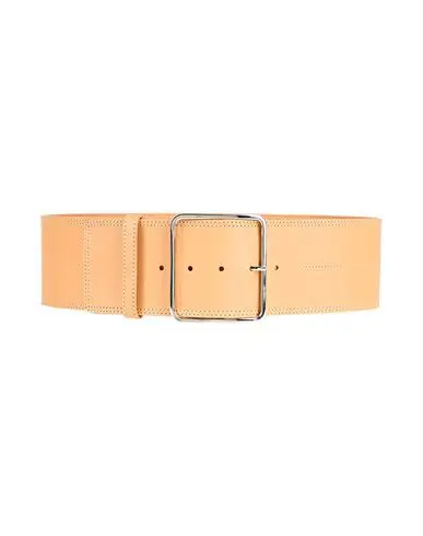 Liviana Conti Leather Corset Belt - Sand