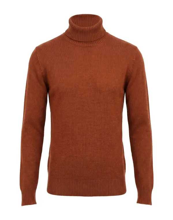 Altea Turtleneck Virgin Wool Sweater - Red
