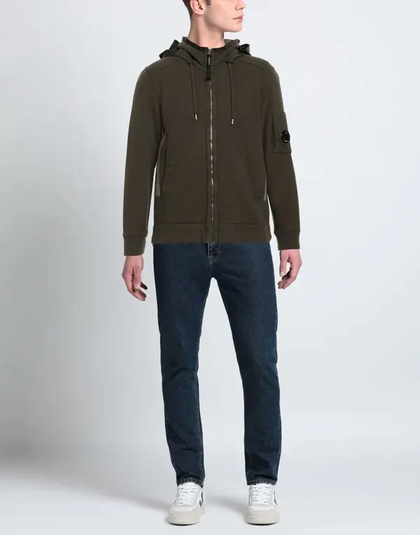 C.P. COMPANY Cotton Fleece Appliqué Sweatshirt