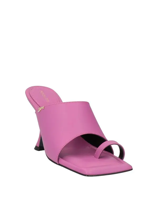 Patrizia Pepe Leather Thong Sandals