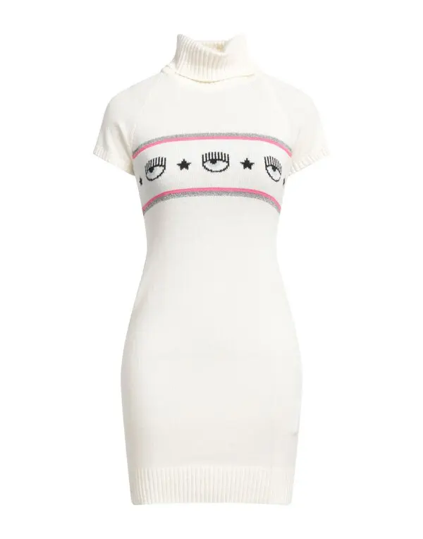 CHIARA FERRAGNI Mini Dress - White