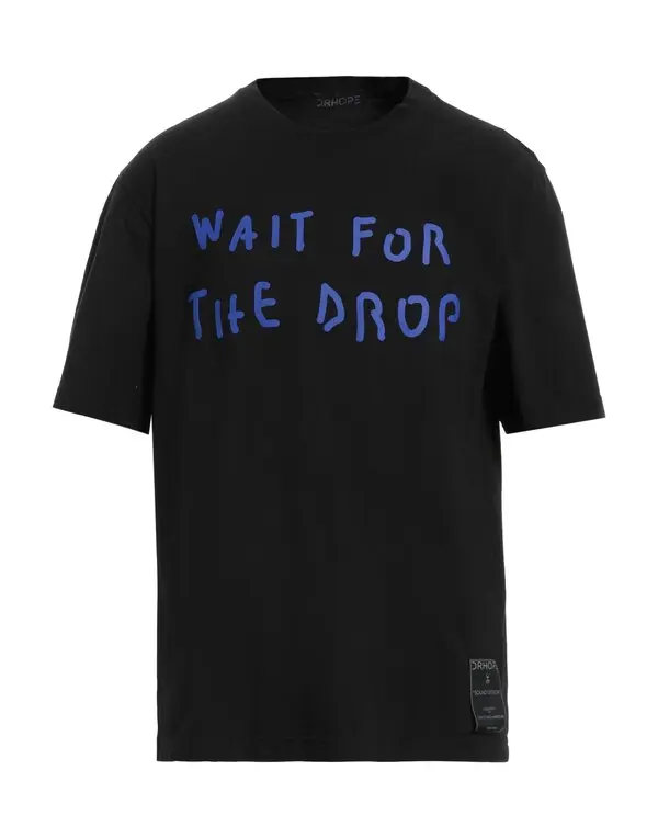DRHOPE T-shirt Size Cotton - Black