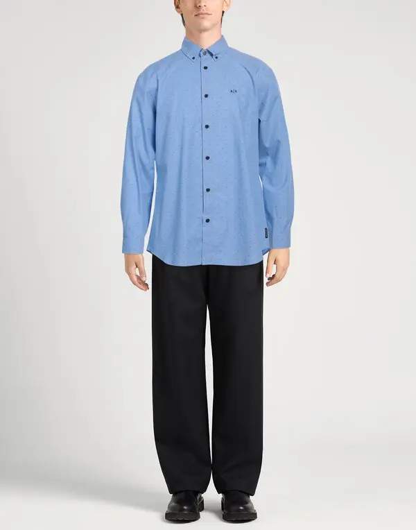 Armani Exchange Shirt Size Cotton - Blue