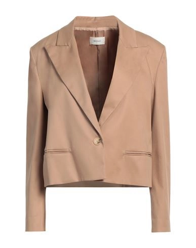 VICOLO Blazer Size Cotton, Elastane - Light Brown