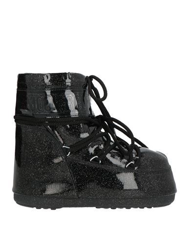 Moon Boot Glittered Ankle Boots - Black