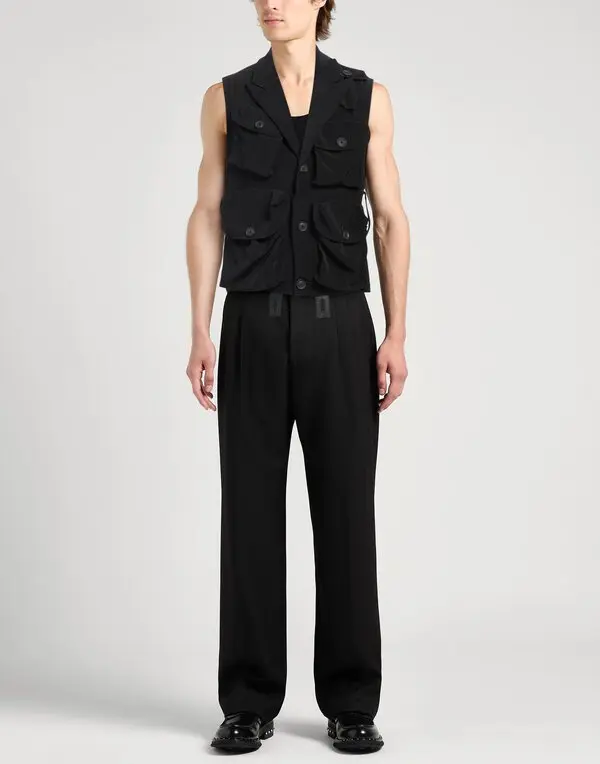 Yohji Yamamoto Pour Homme Tailored Vest Size Triacetate, Polyester