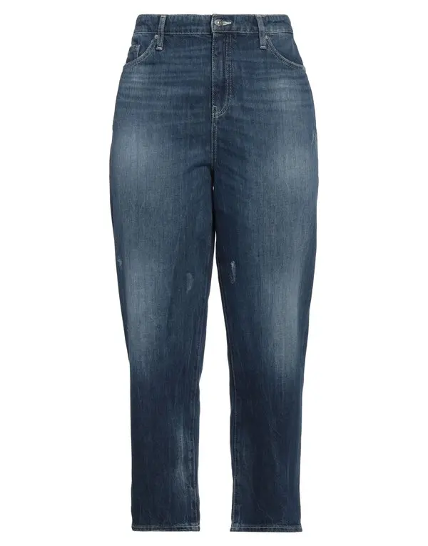 Armani Exchange Cotton Denim Jeans - Blue