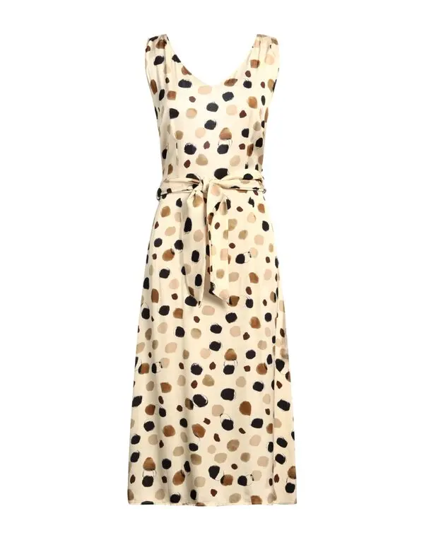 MANILA GRACE Midi Flared Dress