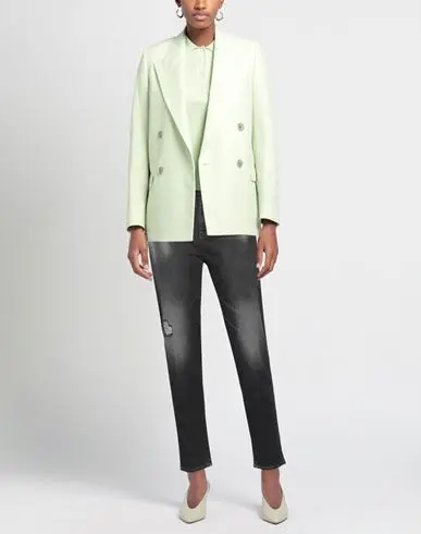 Armani Exchange Boyfriend Jeans With Leather Trims