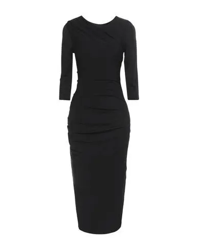 Armani Exchange Midi Bodycon Dress In Black - 31% Off | Editorialist