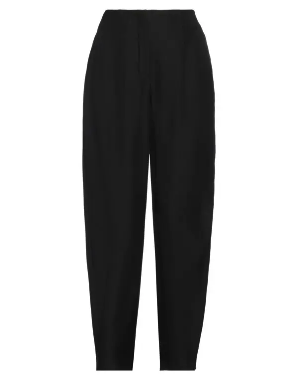 Emporio Armani Tapered Virgin Wool Blend Trousers