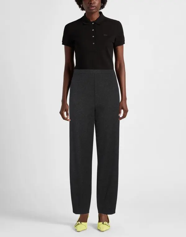 Emporio Armani Straight-leg Flannel Pants