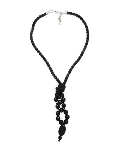 Emporio Armani Choker With Pendant - Black