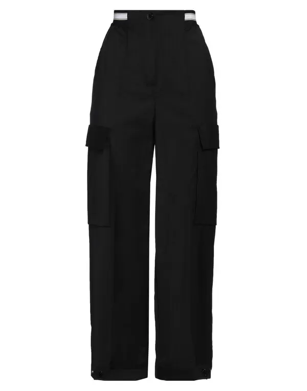 Sandro Cargo Pants In Polyester, Virgin Wool, And Elastane