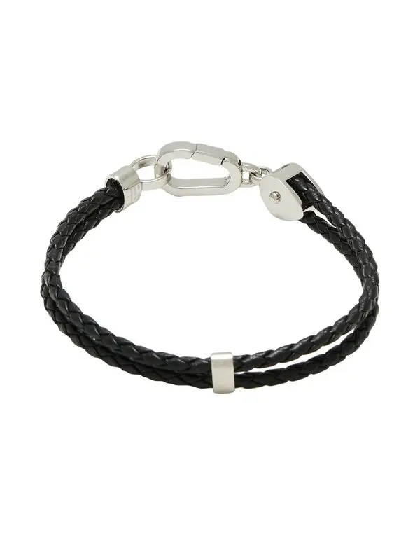 Montblanc Leather Bracelet In Black - 66% Off | Editorialist