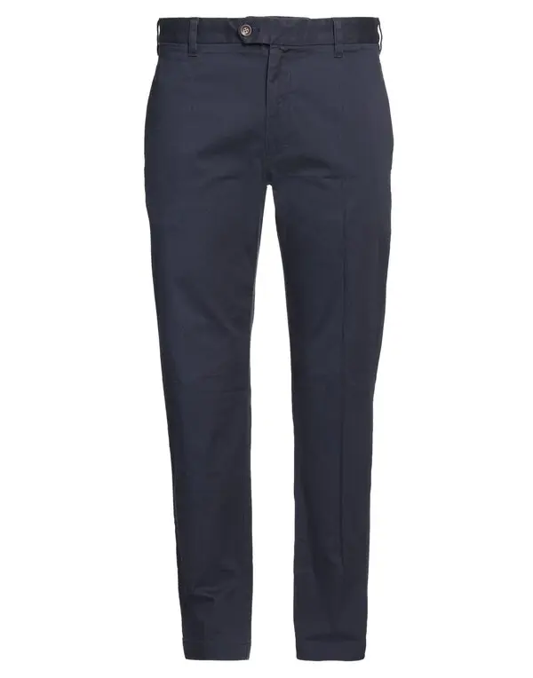 HARMONT & BLAINE Pants Size Cotton, Elastane - Navy Blue