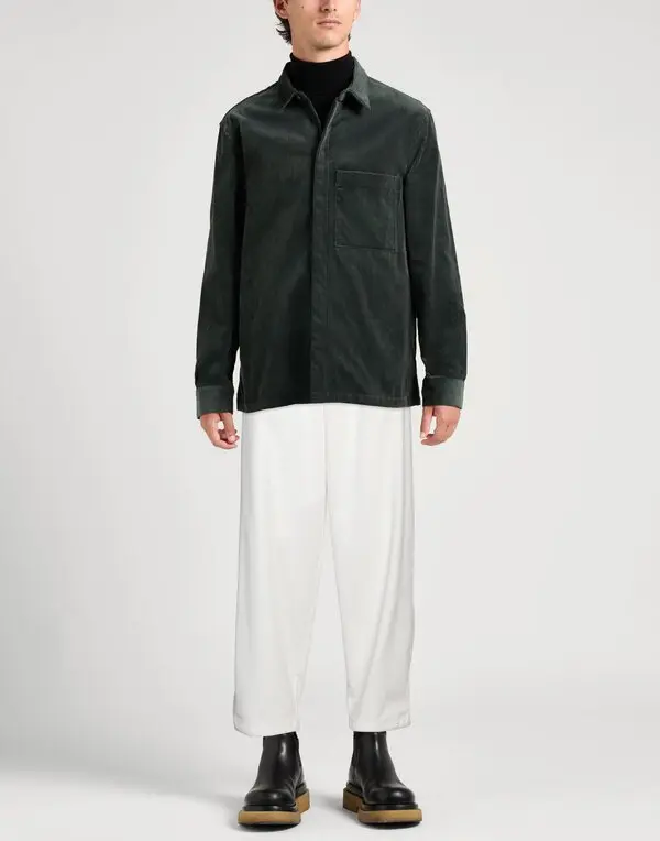 Emporio Armani Cotton Corduroy Tapered Trousers