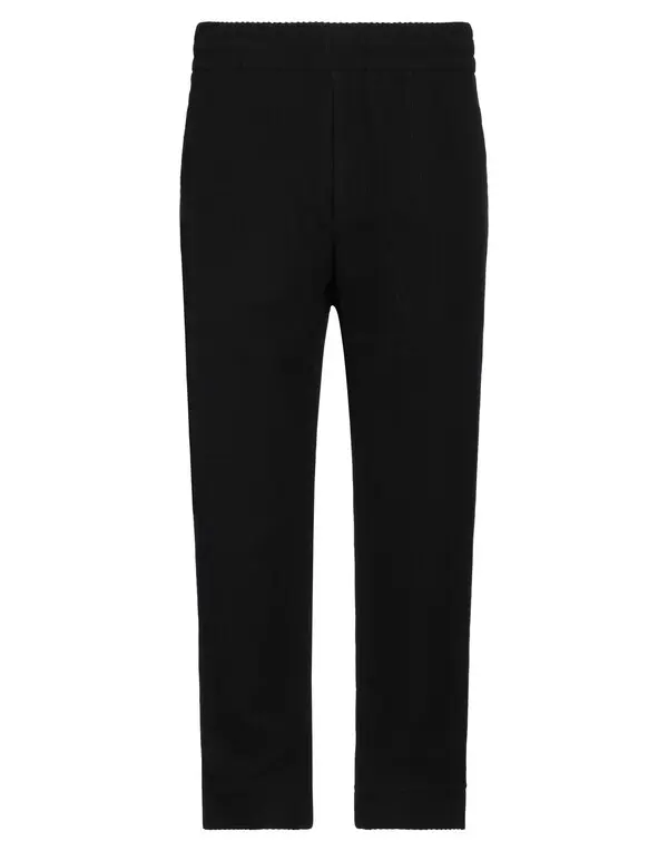 Emporio Armani Tapered Leg Flannel Pants