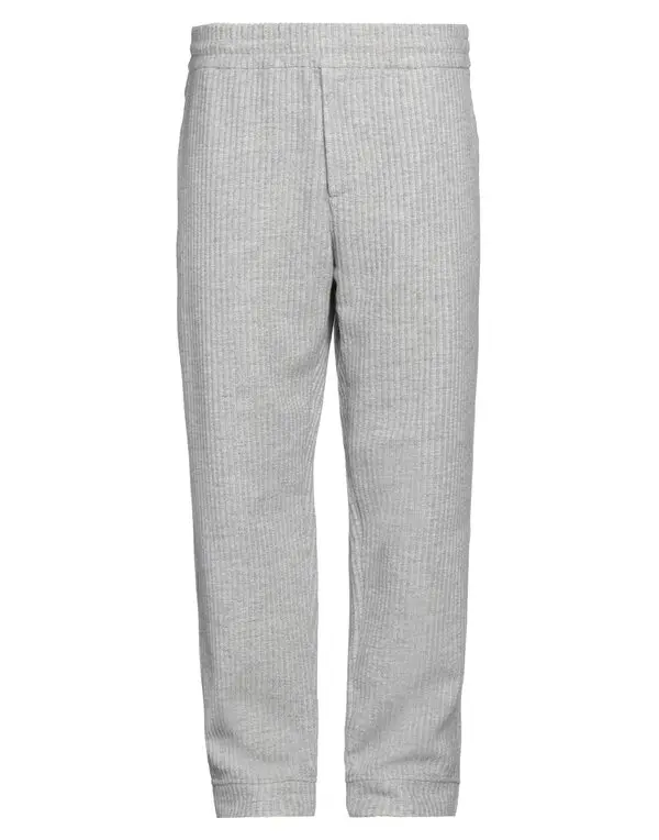 Emporio Armani Tapered Leg Flannel Pants