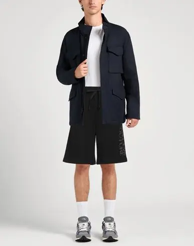 Versace Cotton-blend Fleece Shorts