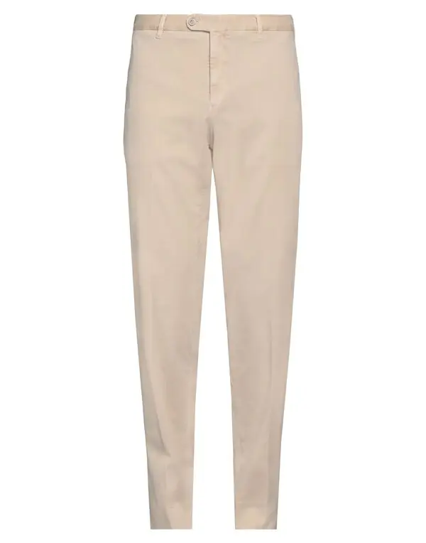 Fedeli Pants Pastel Size Cotton, Cashmere, Elastane - Beige
