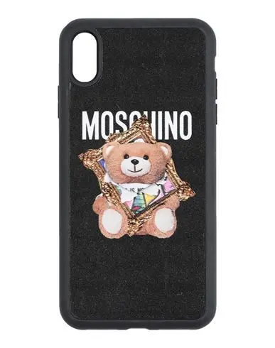 Moschino Covers & Cases Plastic - Black