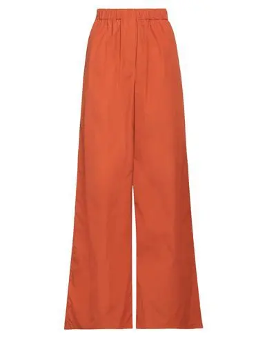 Max Mara Cotton Wide-leg Pants - Red