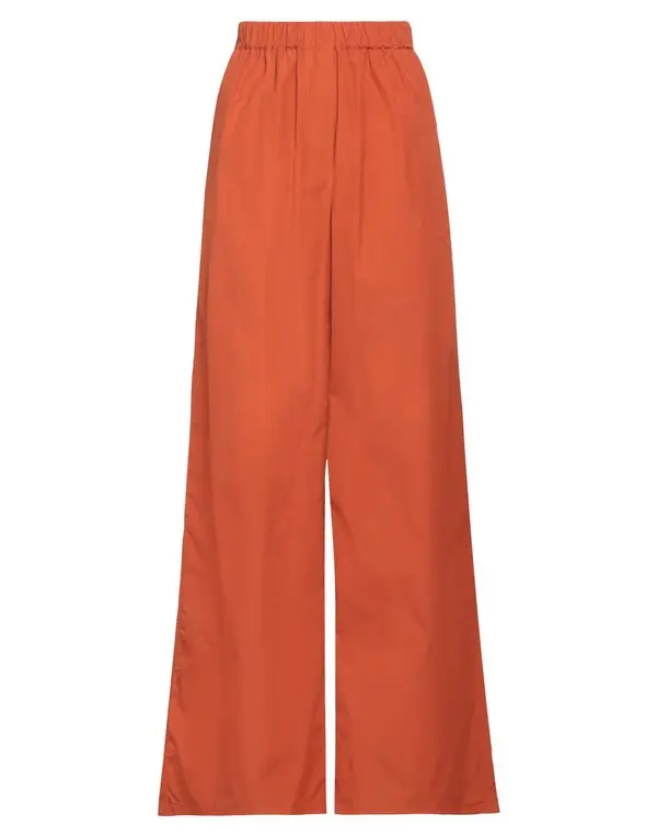 Max Mara Cotton Wide-leg Pants - Red