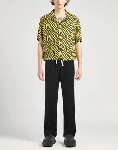 Palm Angels Wide-leg Casual Pants - Black