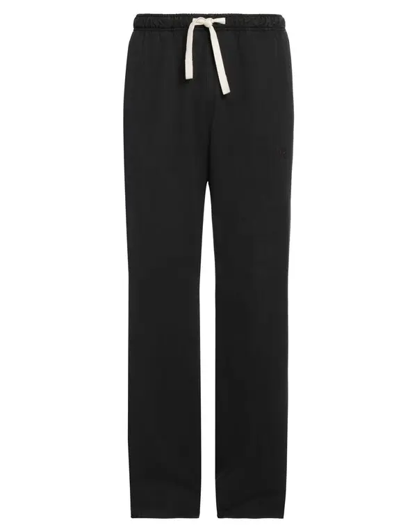 Palm Angels Wide-leg Casual Pants - Black