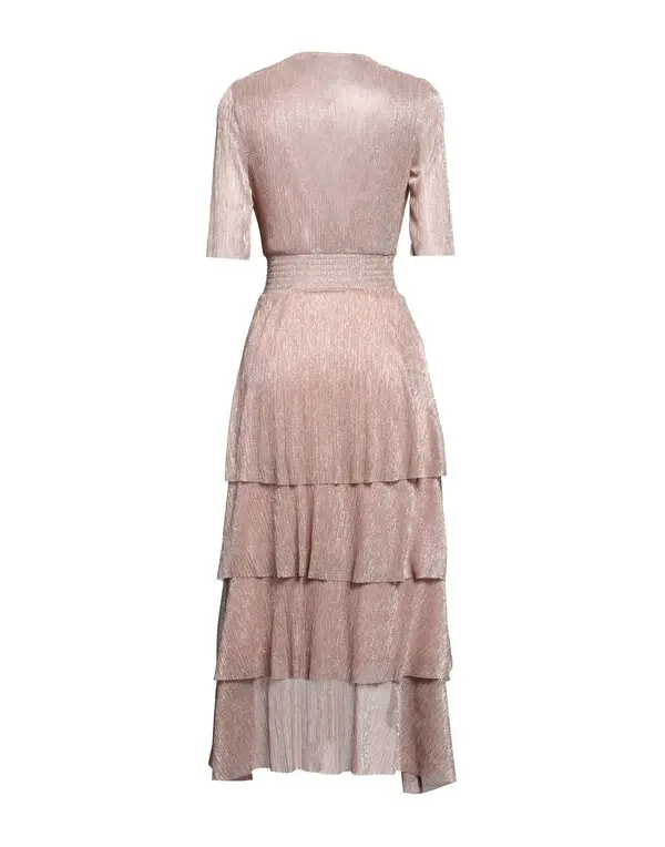Maje Midi Dress In Pink - 60% Off | Editorialist