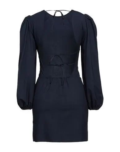 GANNI Mini Dress Ecovero Viscose Blend