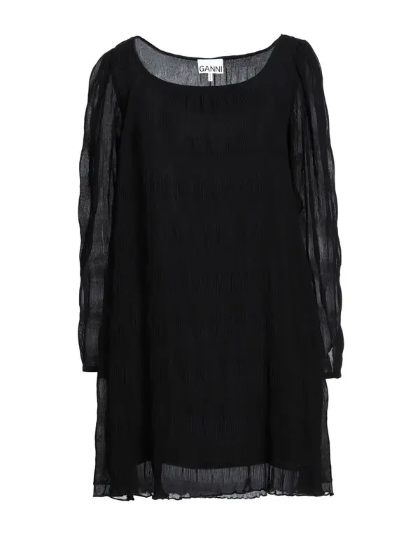 GANNI Mini Flared Dress