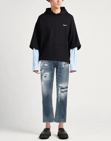 Dsquared2 Cotton Denim Tapered Jeans - Blue