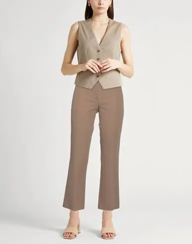 Max Mara Bootcut Viscose And Cotton Blend Trousers