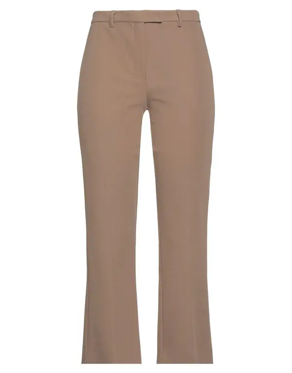 Max Mara Bootcut Viscose And Cotton Blend Trousers