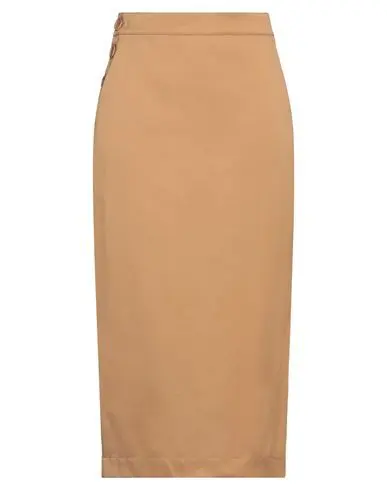 Max Mara Midi Cotton Sfilata Skirt - Beige