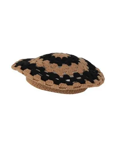GANNI Knitted Beret - Black