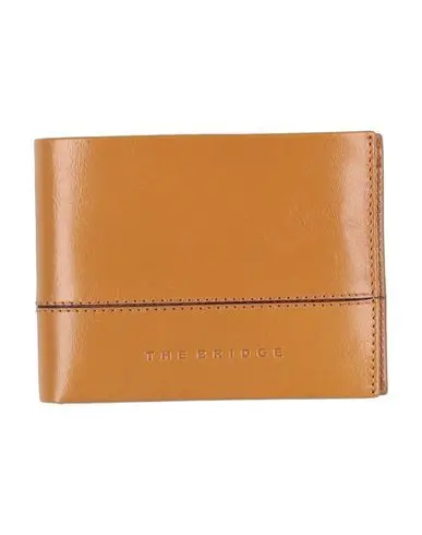 THE BRIDGE Wallet Mustard Leather - Yellow