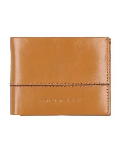 THE BRIDGE Wallet Mustard Leather - Yellow