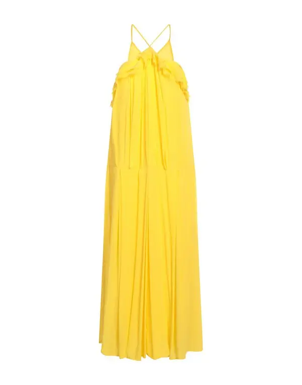 8PM Viscose Midi Dress With Ruffles
