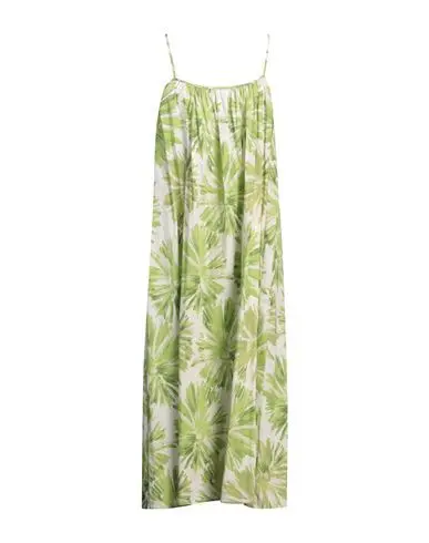 Liviana Conti Flared Midi Dress - Green